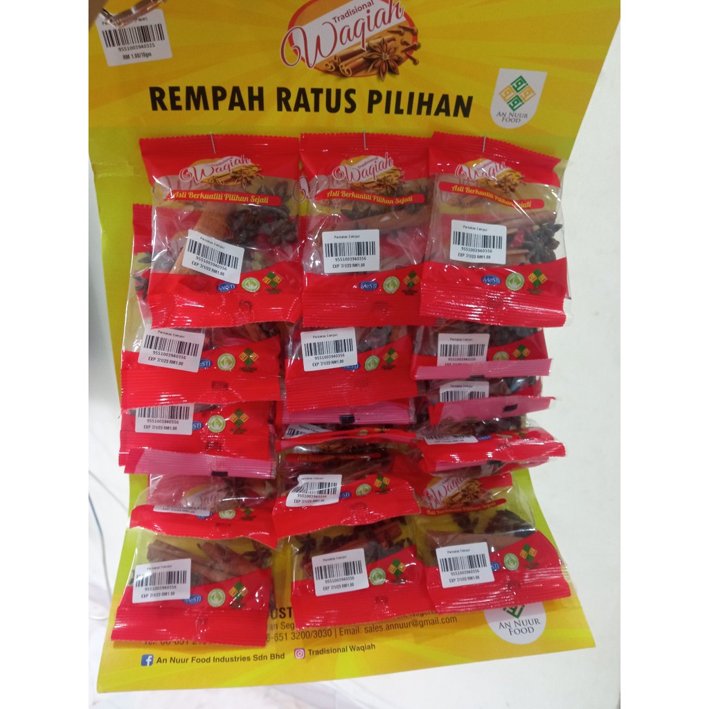 Rempah Ratus PENUMIS 4 Kakah Penumis Waqiah Sup Gulai Kayu Manis Bunga ...