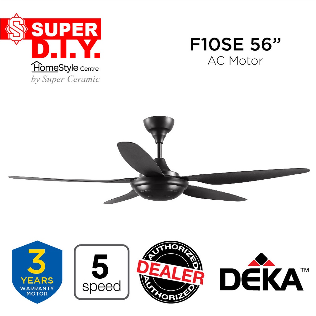 DEKA Kronos F10SE 56" Ceiling Fan Remote Control | Shopee Malaysia