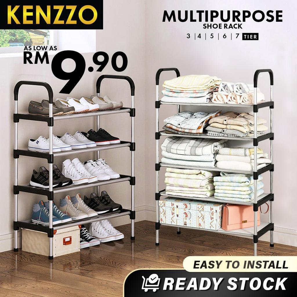 KENZZO : Max Multi Layer Shoes Rack Storage Organizer Space Saving ...