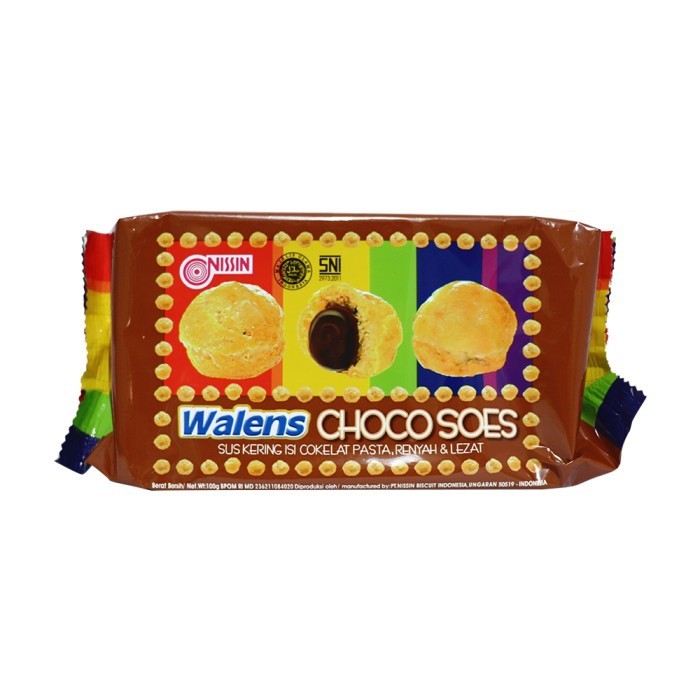 Nissin WALENS CHOCO SOES 100 GR | Shopee Malaysia