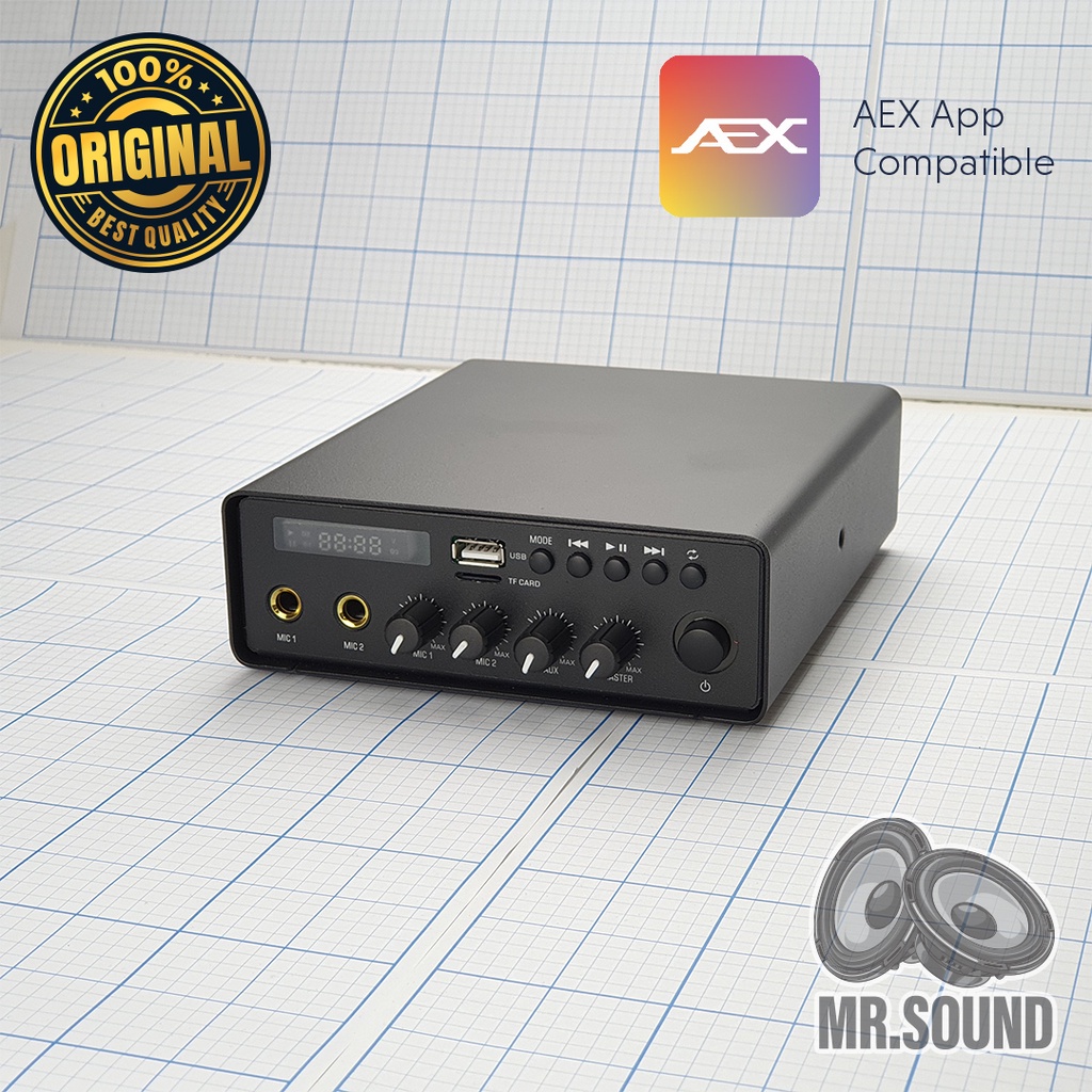 Low Impedance Mixer Amplifier | Compact Solution Amplifier | BONUS AEX ...