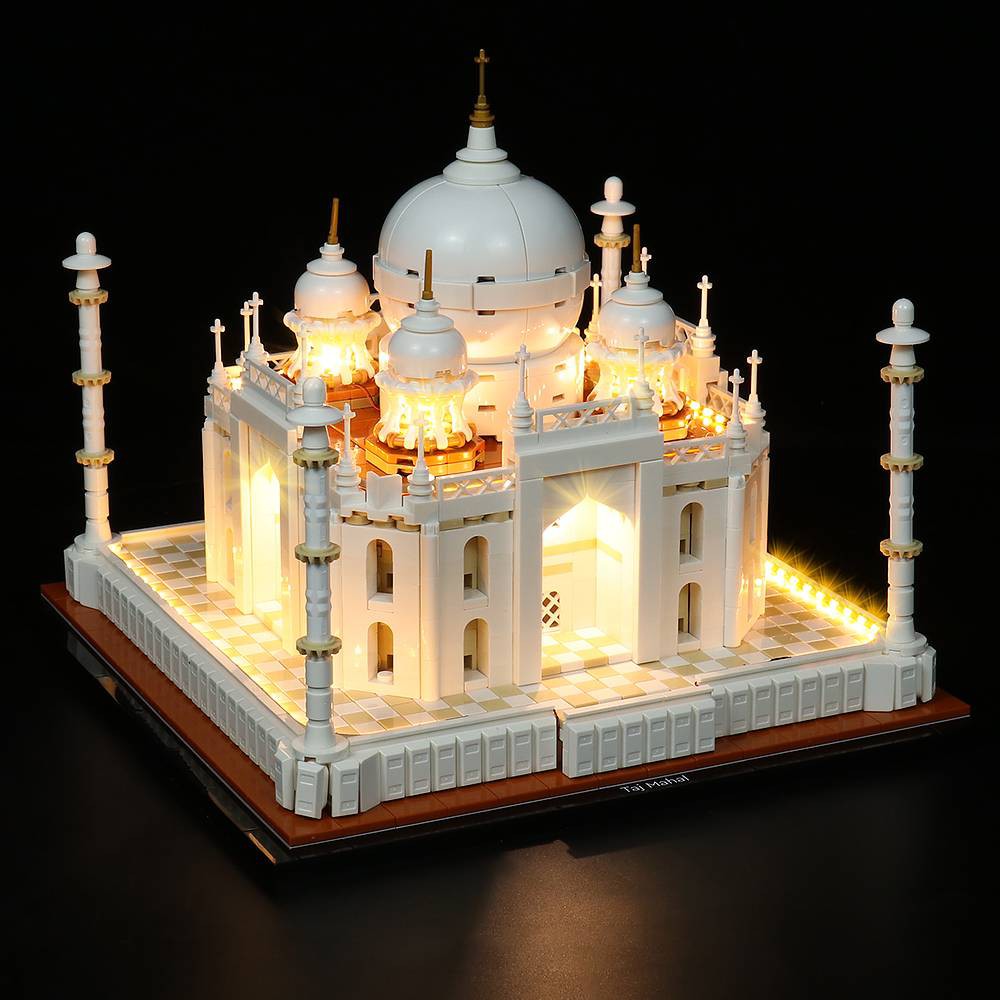 LED Light Kit Architecture 21056 Taj Mahal Landmarks Collection (Only ...