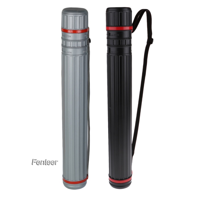 [FenteerMY] Poster Art Document Tube with Strap Expandable Waterproof ...