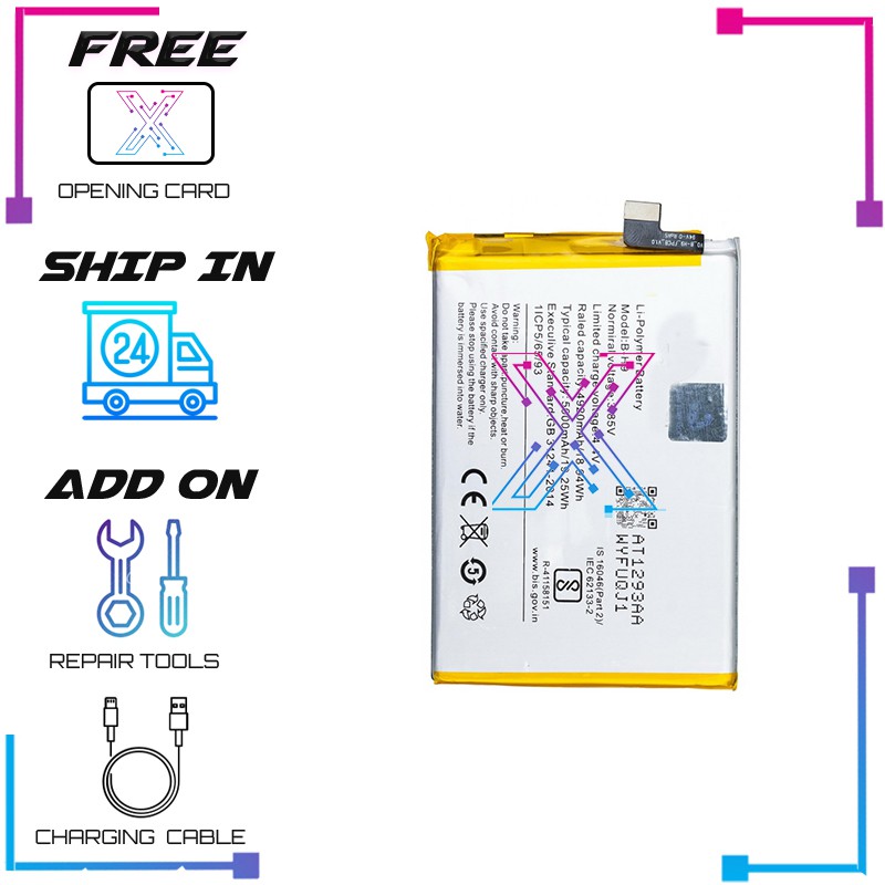 Battery B-H9 Compatible For Vivo Y19 (4920 mAh) | Shopee Malaysia