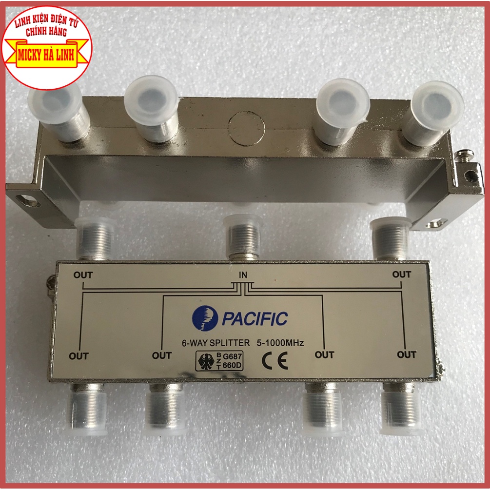 Split Cable 6 Green, Split 6 cable TV signals, Divide regular cable TV ...