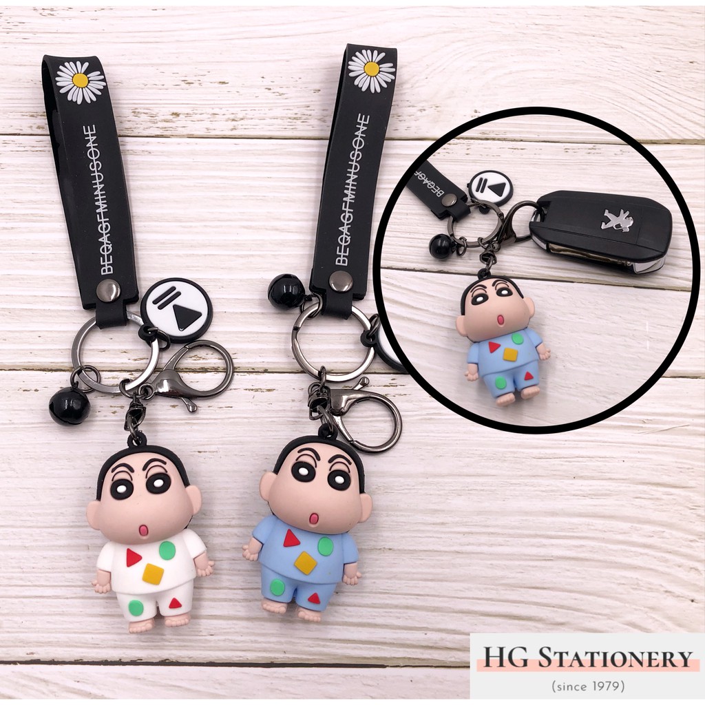 Cute Shin Chan Figure Keychain for keys/bags Ins Style 蜡笔小新 | Shopee ...