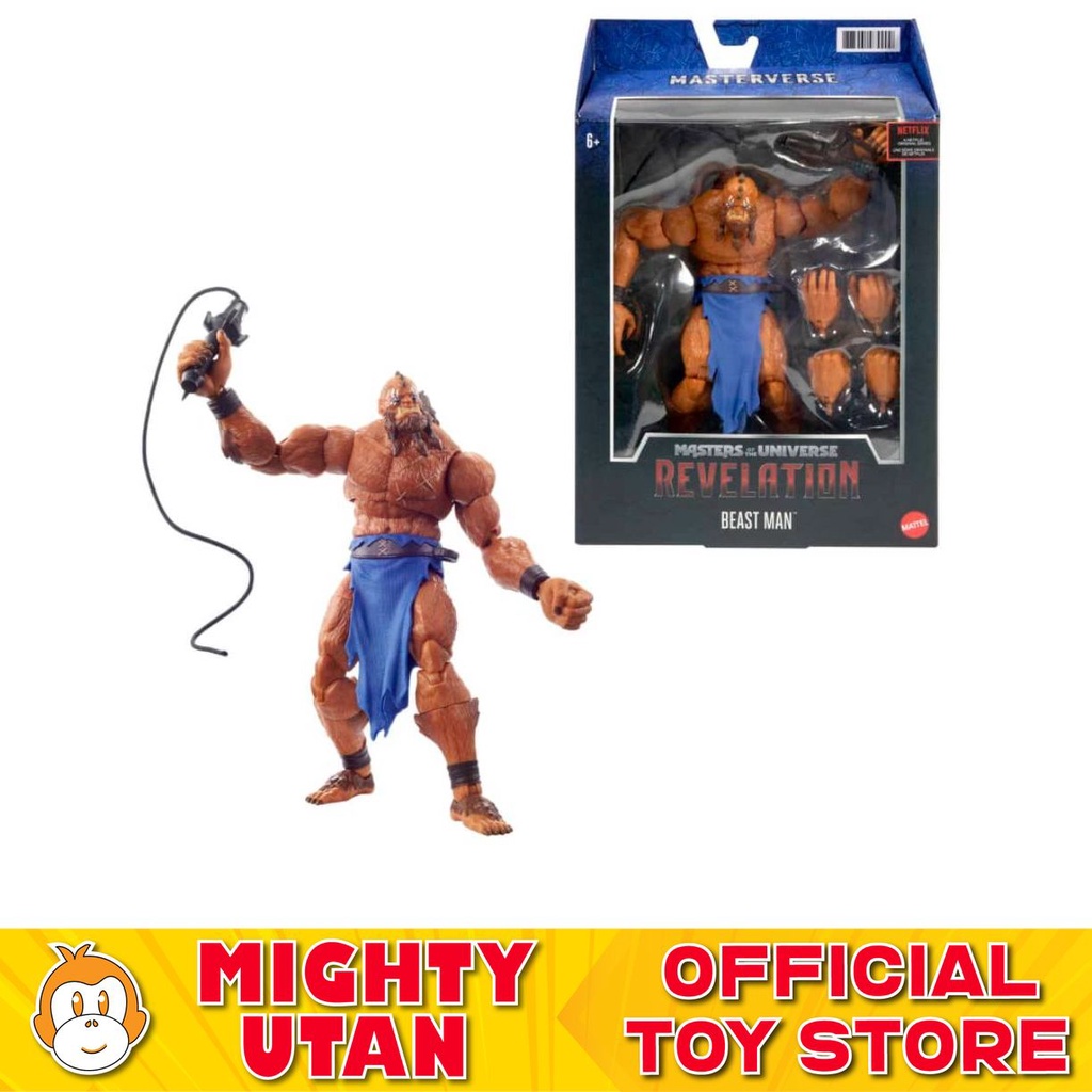 Masters of the Universe Masterverse Revelation Beast Man Action Figure ...