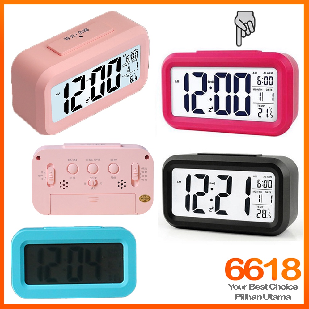 Penggera Tunda Suhu Pintar Digital Smart Temperature Snooze Alarm ...