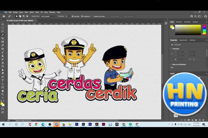 LOGO E-STREAM - 14 TEMA MENGGUNAKAN CHARACTER 3C ( CERIA, CERDAS ...