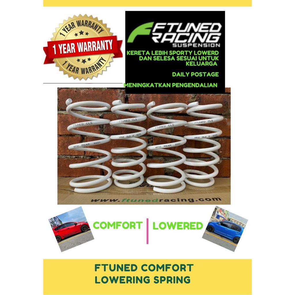 Ftuned Perodua Myvi G1/G2 /G3/ICON/LGIBEST/ GEN3/ [Daily Ship] FTUNED ...