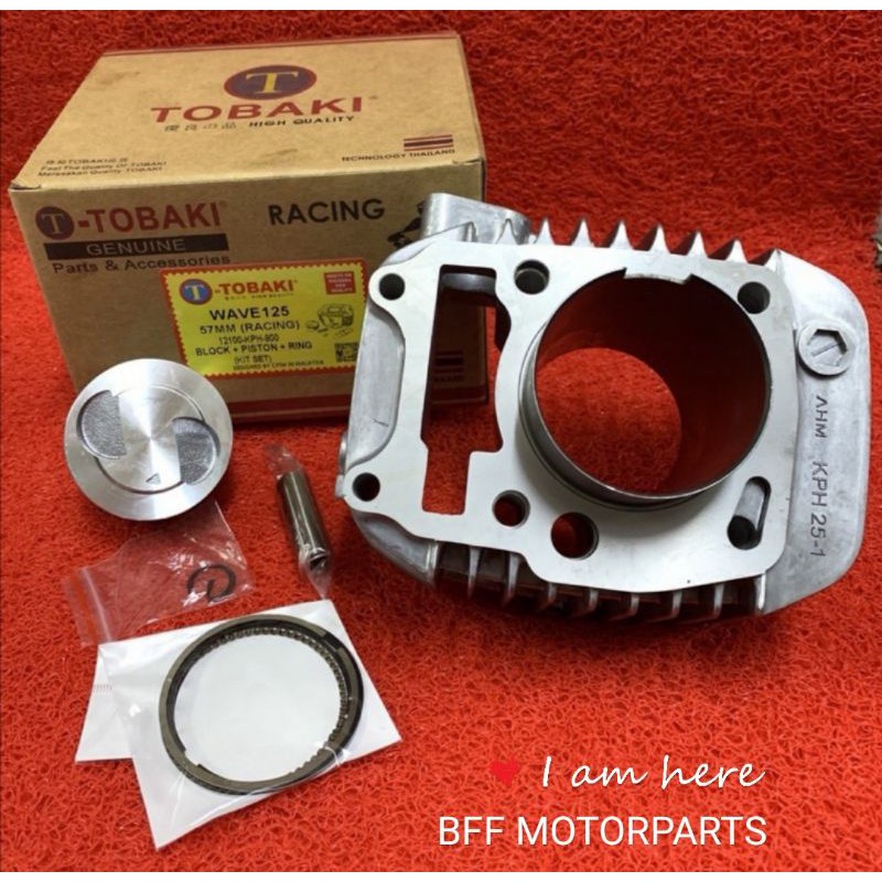 TOBAKI WAVE125 57MM RACING BLOCK(TOBAKI) | Shopee Malaysia
