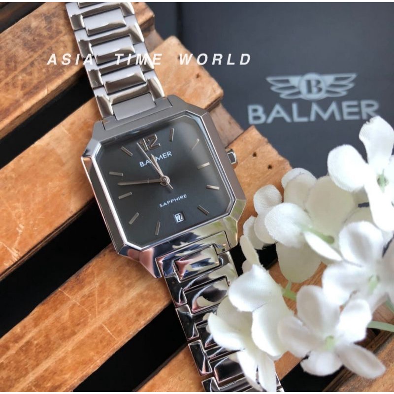 BALMER | 8140L SS-4 Classic Square Women Watch Silver Stainless Steel ...