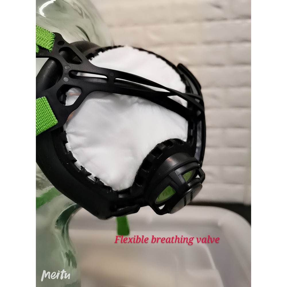 STEALTH FACE MASK N99 WITH VALVE ( REUSABLE) N95 Compatible | Shopee ...