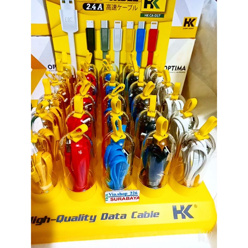 D17 2,4A USB data cable miceo type C aiphone / lighting. | Shopee Malaysia