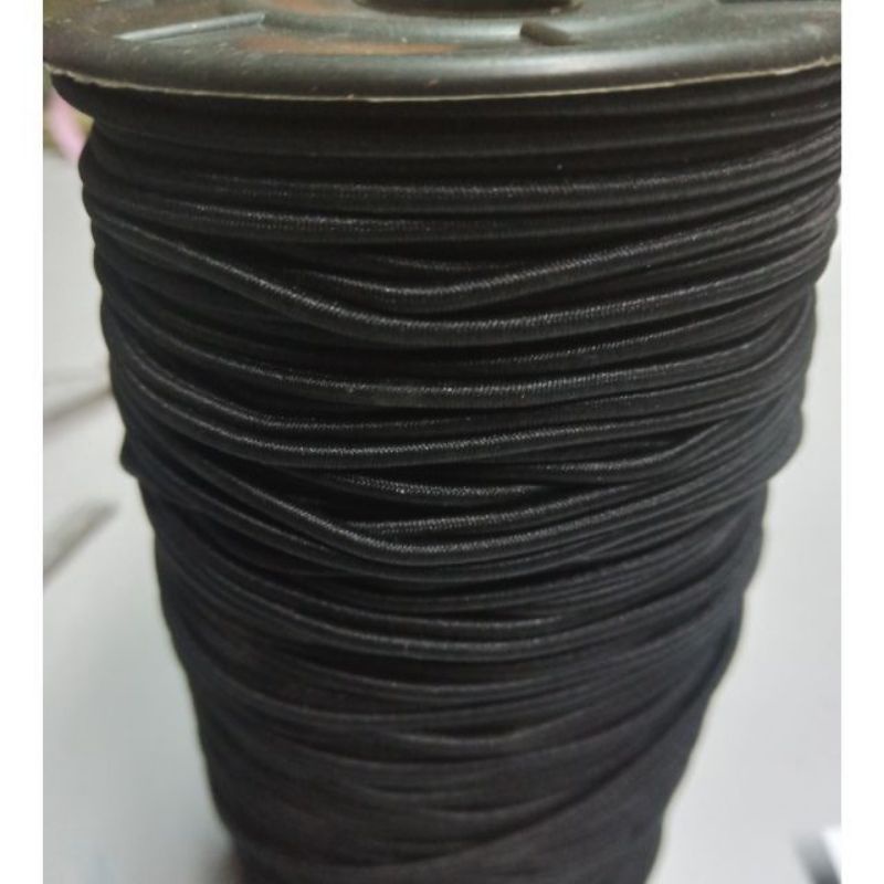 Tali Getah 1 Meter ( 2 mm ) hitam | Shopee Malaysia