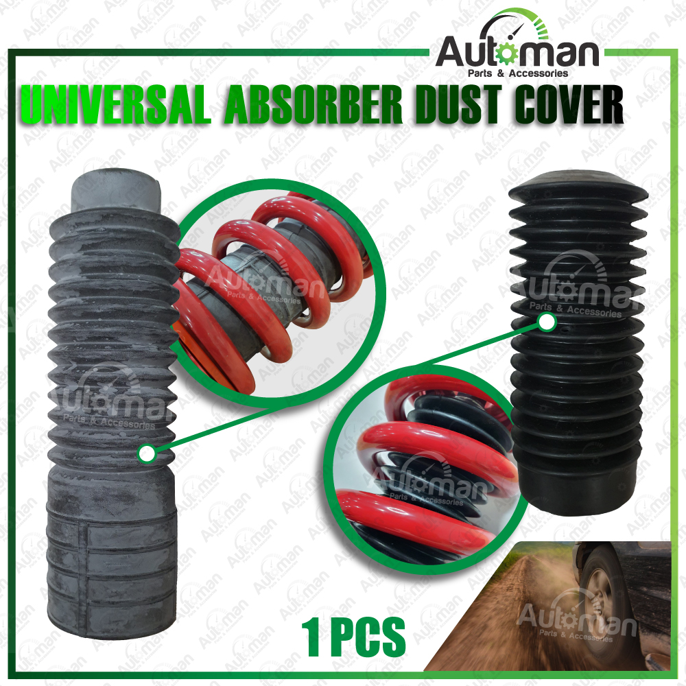 Universal Dust Boot Absorber Cover Protection Black | Shopee Malaysia