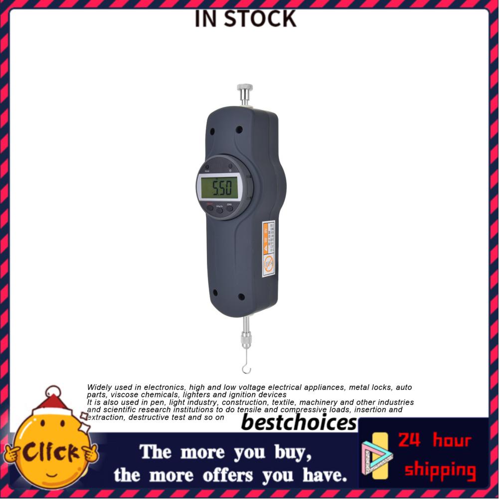 Bestchoices Digital Display Dynamometer Force Gauge Push and Pull ...