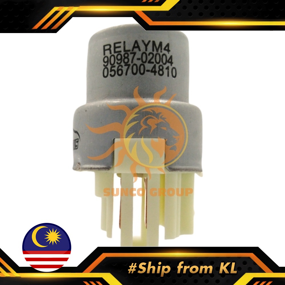 Proton Saga Wira Iswara Toyota Headlamp Relay Aircond Relay 12v 4pin ...