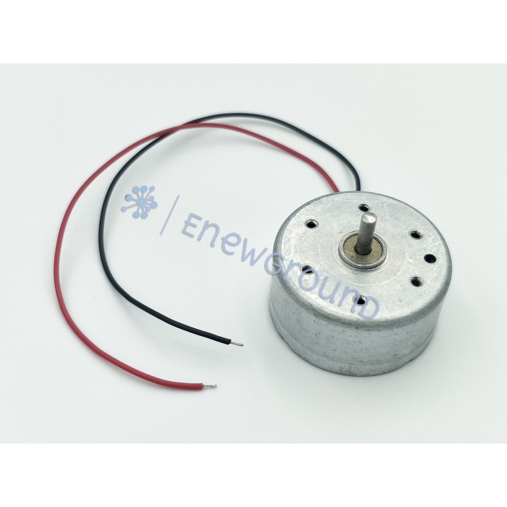 DC motor (Round, model R300C, max 7000 RPM) | Shopee Malaysia