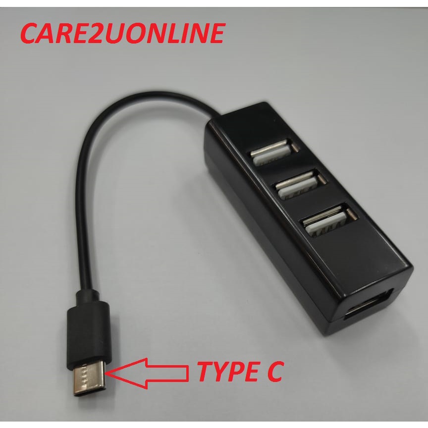 TYPE C 5Gbps 4 in 1 High Speed 4 Ports USB 3.0 Adapter or Type-C ...