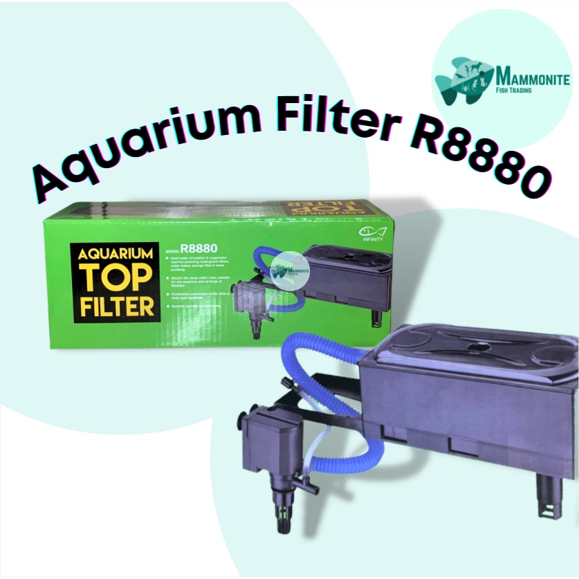 Infinity Aquarium Top Overhead Filter Absorb dirt and keep water clean ...