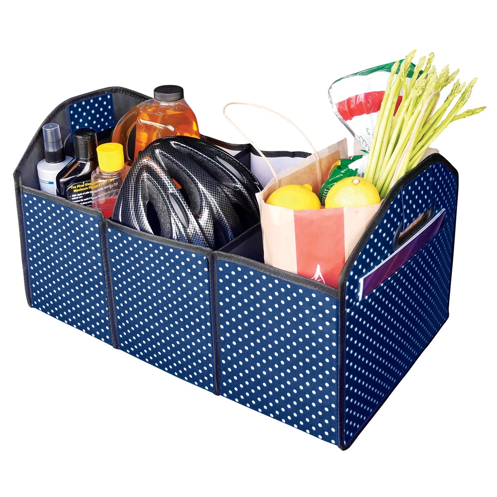 Car Boot Storage Black Folding Trunk Organizer Joinable Additional ...