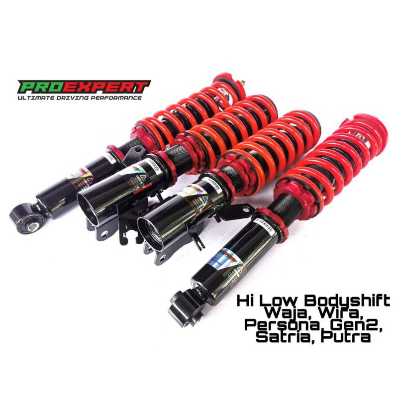 PROEXPERT HILOW BODYSHIFT / SOFTHARD ADJUSTABLE Proton WAJA / PERODUA ...