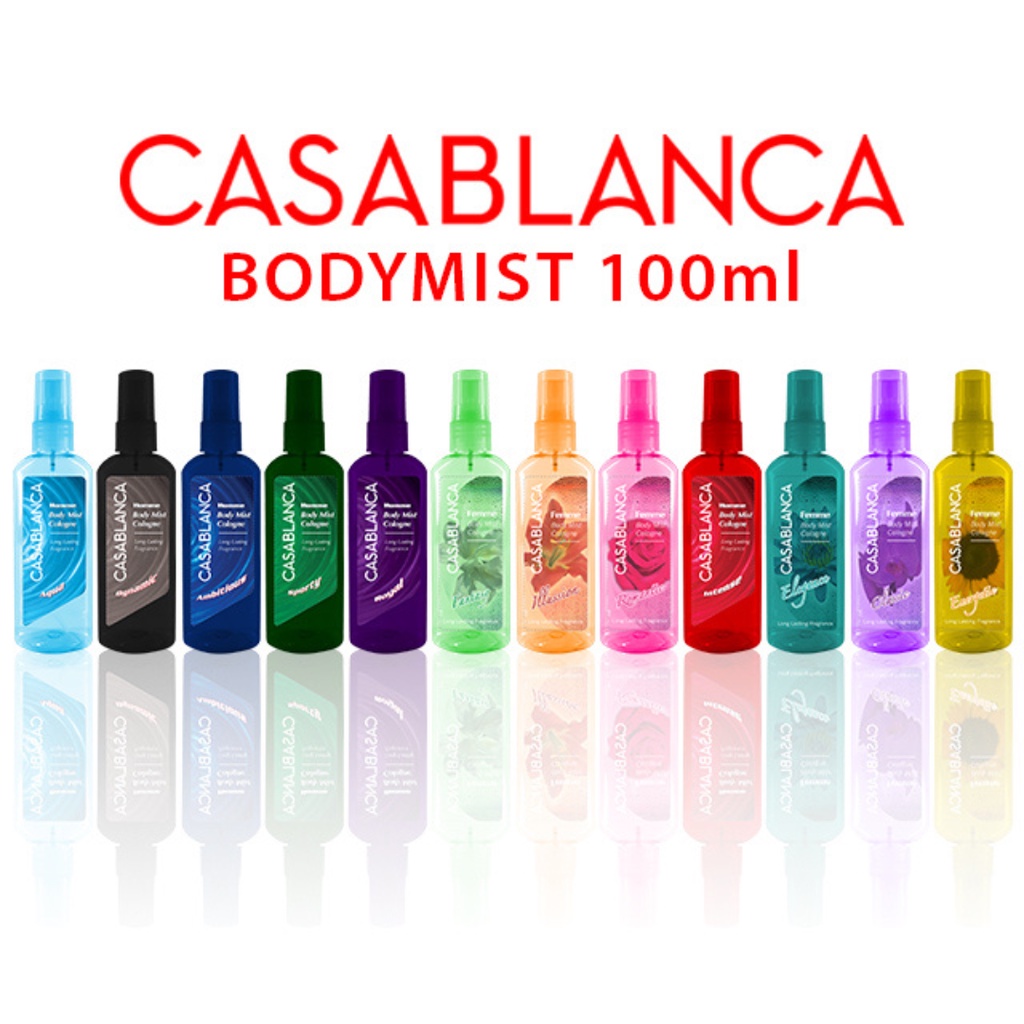 CASABLANCA PERFUMED BODY MIST COLOGNE FEMME HAMME 100ML | Shopee Malaysia
