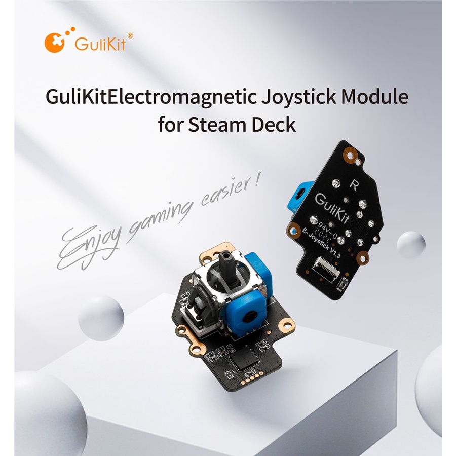 Gulikit Electromagnetic Analog Joystick Module for Steam Deck | Shopee ... Gulikit Electromagnetic Analog Joystick Module for Steam Deck | Shopee ...