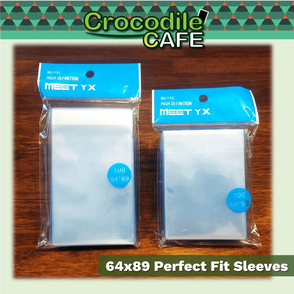 MEET YX Perfect Fit (64x89mm) Standard Size Inner Card Sleeves 100pcs ...