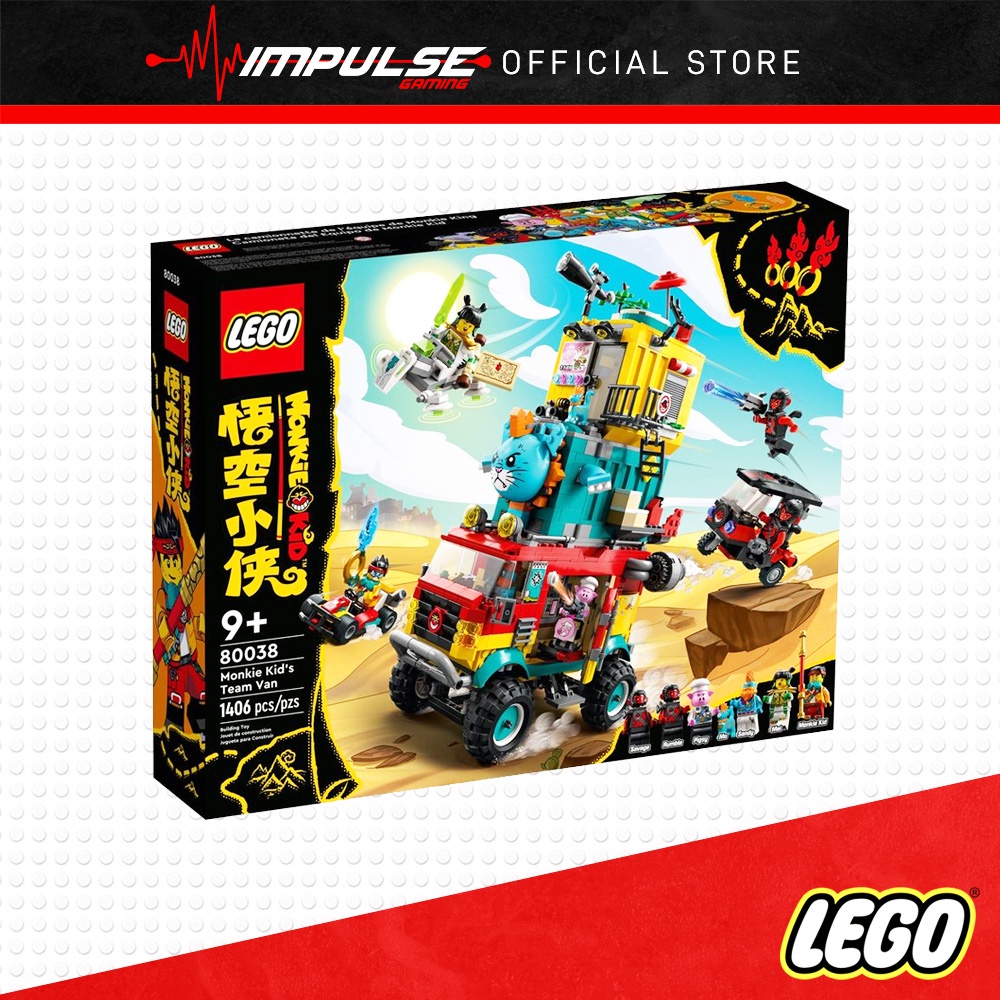 LEGO 80038 Monkie Kid - Team Van | Shopee Malaysia