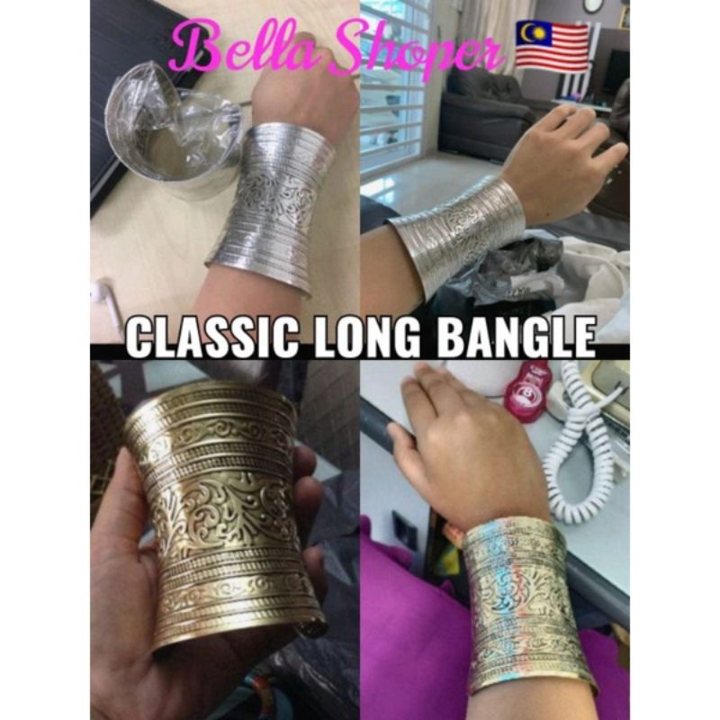 BANGLE DAYAK IBAN GELANG TRADISI TRADITIONAL SABAH SARAWAK CUFF ...