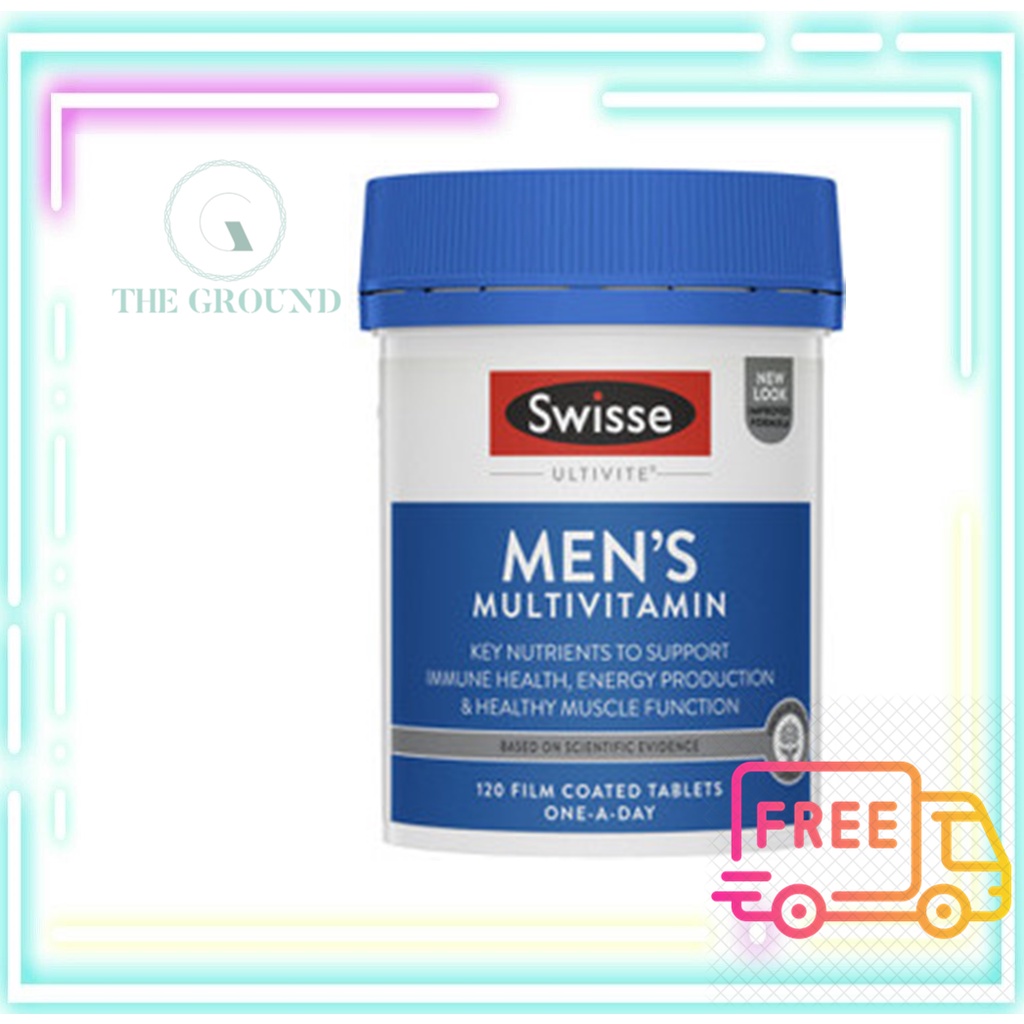 [READY STOCK EXP: 07/2026] Swisse 男性综合维生素群 Men's Ultivite Multivitamin ( 120 Tablets ) ( Made In ...