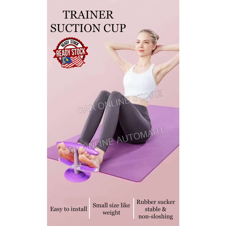 Sit-up Aids Suction Cup Abdominal Exercise Trainer Machine Waist ...