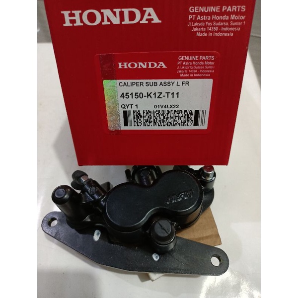 Original PCX New 160 abs front caliper 45150-K1Z-T11 | Shopee Malaysia