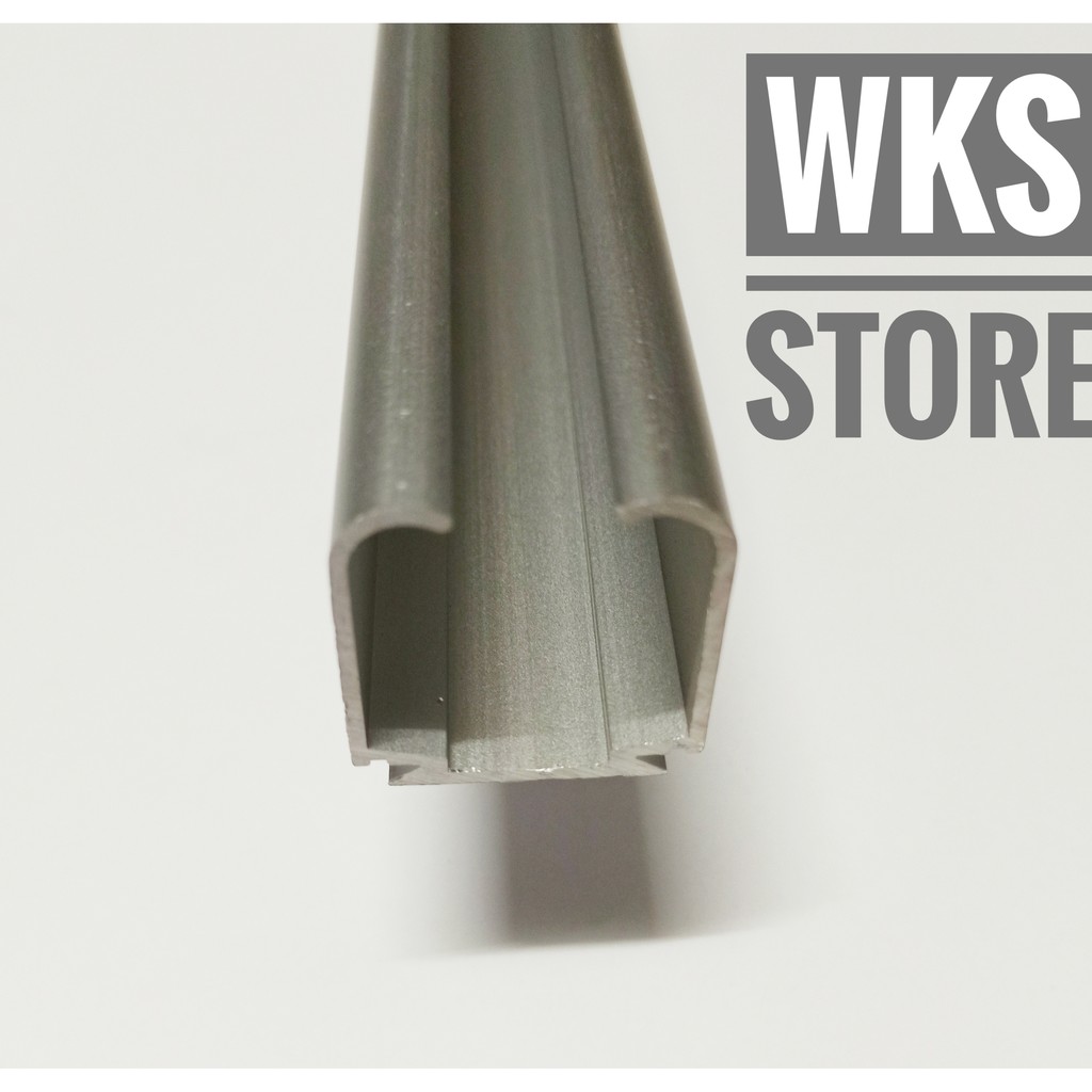 Twin BRAND HANGING SLEDING WHEEL RAIL 80 (3 METER) | Shopee Malaysia