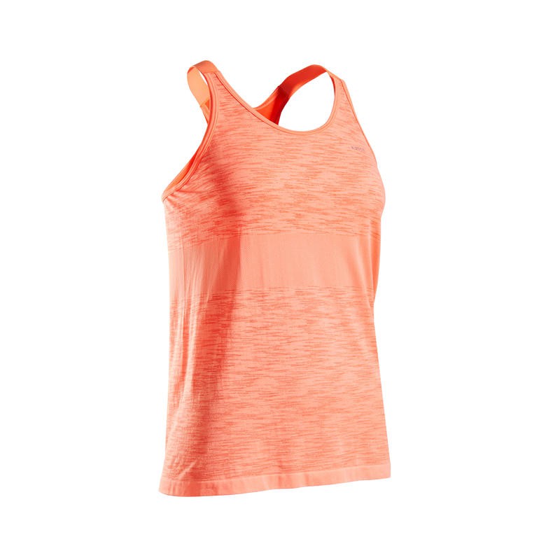 DS2o KIPRUN KIPRUN CARE RUNNING TANK TOP WITH BUILT-IN BRA - CORAL ...