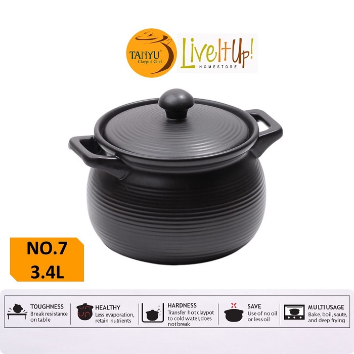 Tanyu Claypot - Stockpot 3.4L | Shopee Malaysia