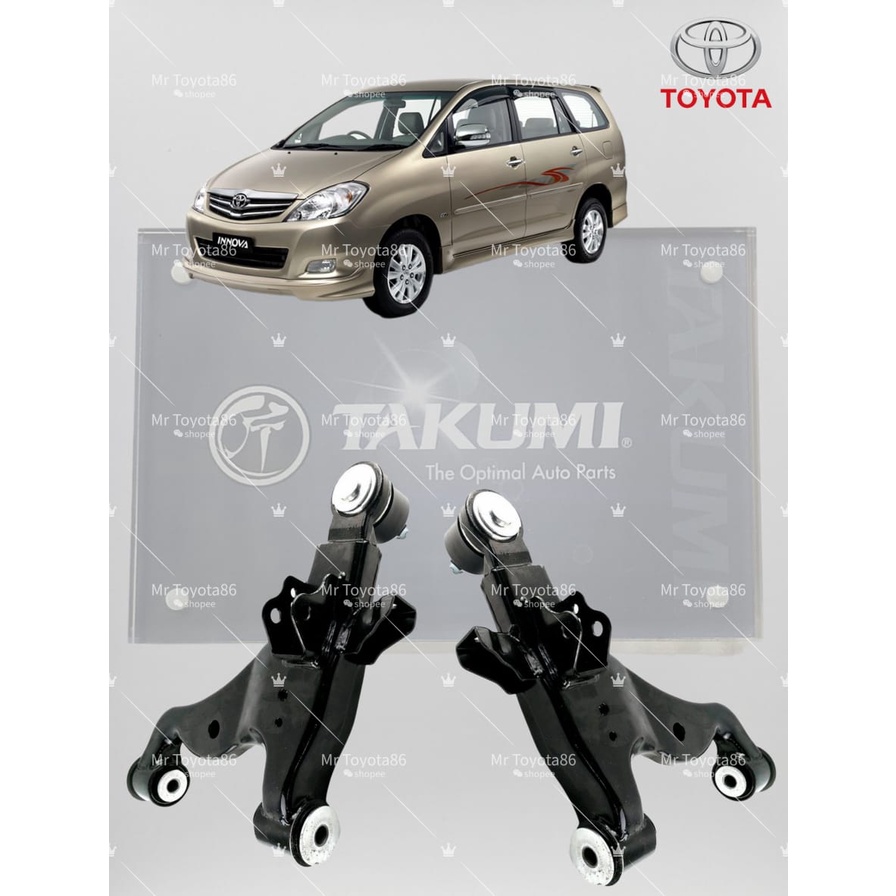 Toyota Innova Takumi Front(depan) Lower Arm (With Ball Joint) | Shopee ...