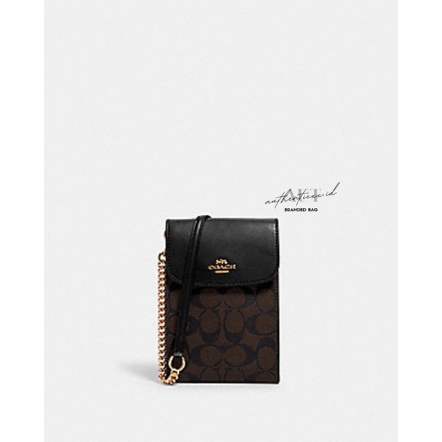 Coach RACHEL PHONE CROSSBODY IN SIGNATURE | Shopee Malaysia