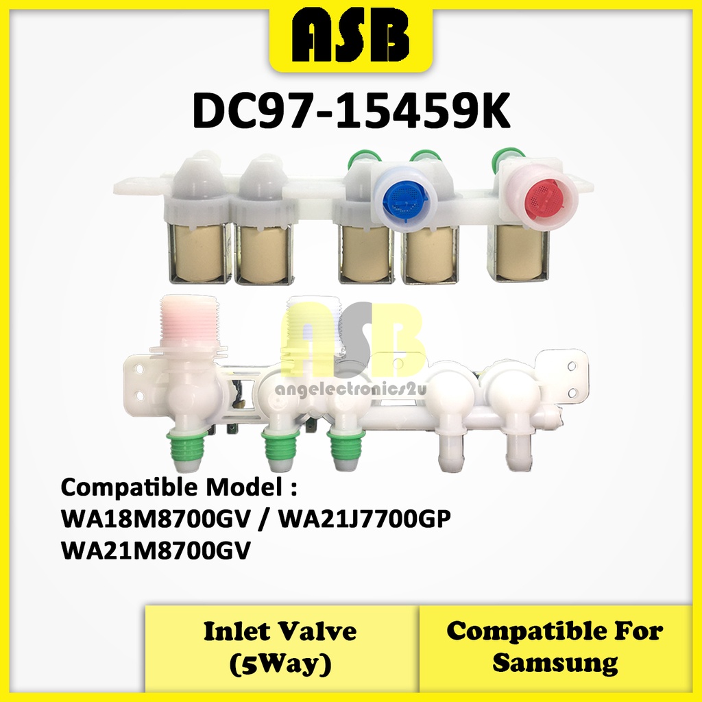 (1pc) ( Compatible : SAMSUNG ) Washing Machine Water Inlet Valve ...