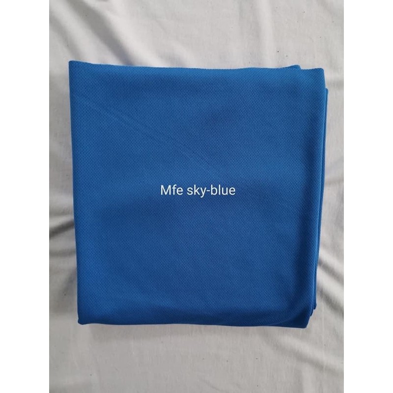 1m kain microfibre eyelet jersi kain sukan kain mask | Shopee Malaysia