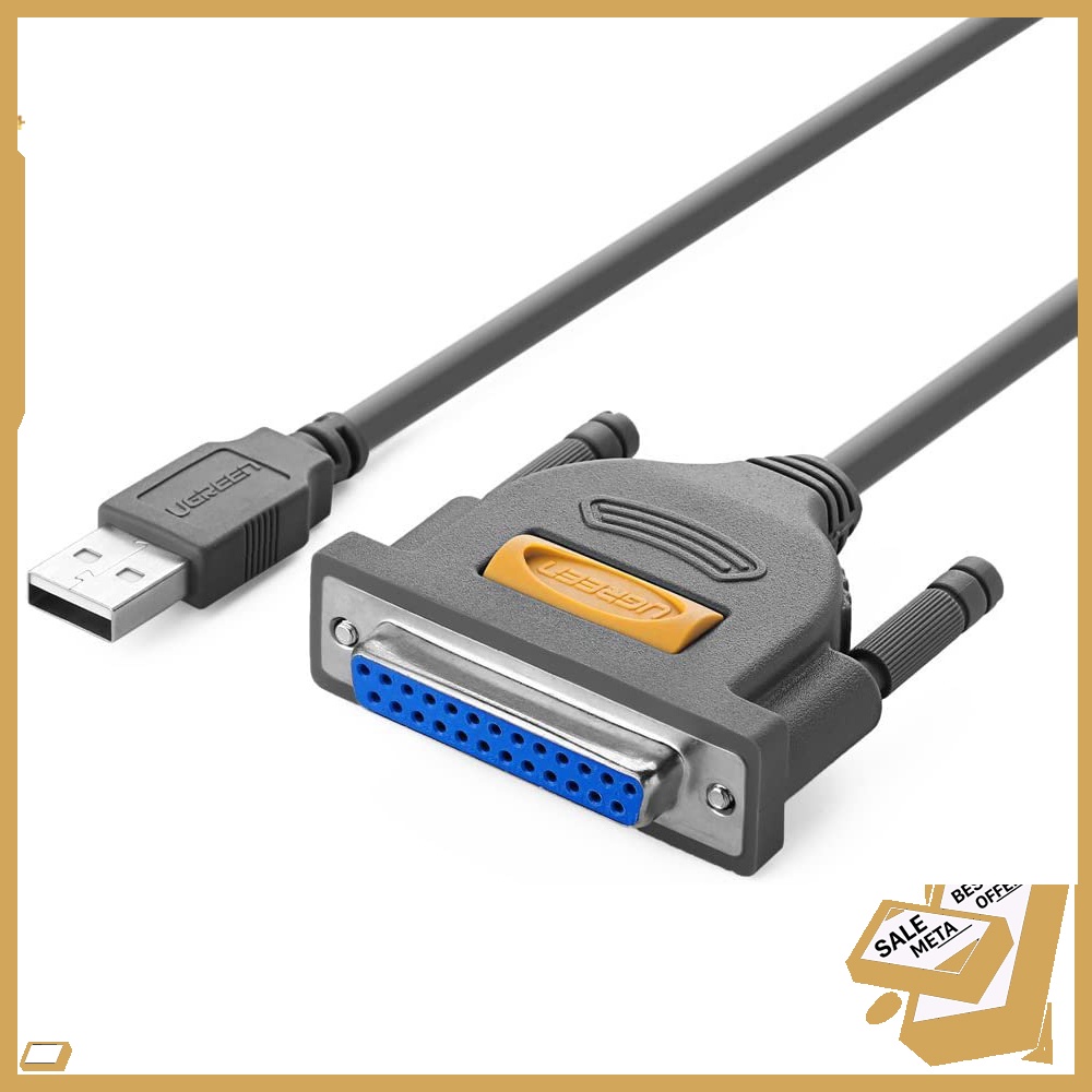 Ugreen 20224 - Genuine USB to DB25 Parallel IEEE 1284 printer cable ...