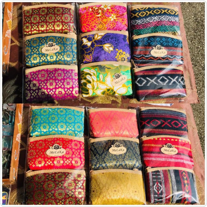 Beg duit syiling/beg batik/sulam/beg syiling | Shopee Malaysia