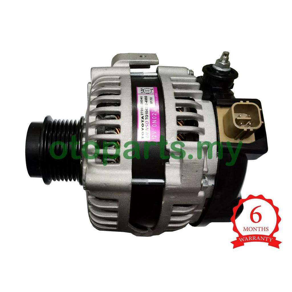 Toyota Estima ACR50 / Alphard Vellfire ANH20 27060-28340 Alternator ...