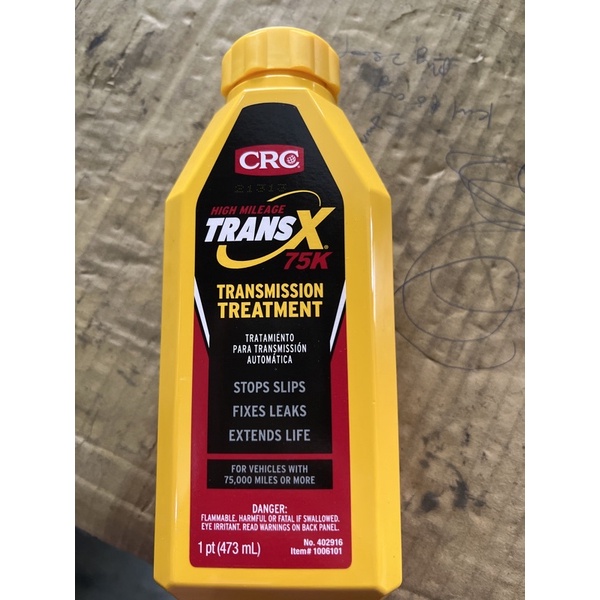 CRC [TRANSX] AUTO TREATMENT FLUID (YELLOW) 473ML READY STOCK ...