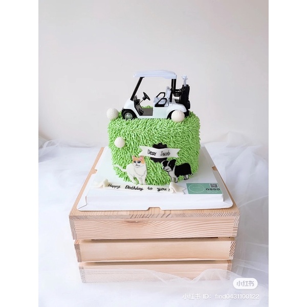 [Ready Stock]Golf Car Cake Decoration高尔夫车蛋糕装饰 | Shopee Malaysia