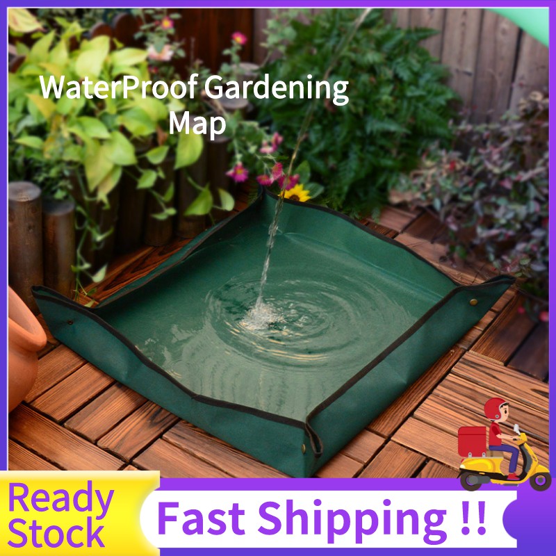 【M'Stock】 PE Material Waterproof PE Gardening Pad Reusable Garden Mat ...