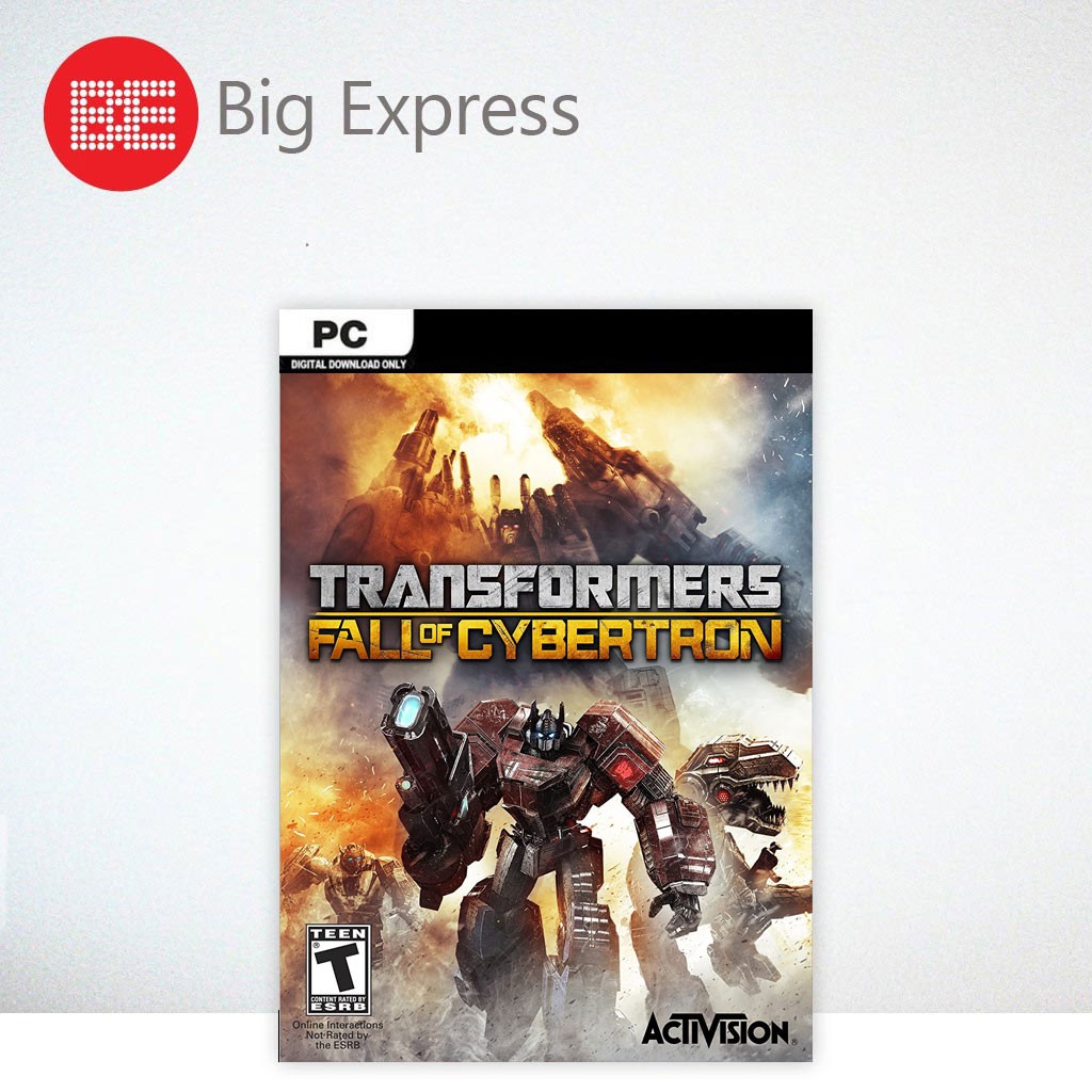 Transformers Fall of Cybertron [PC OFFLINE] [Digital Download] - Big ...