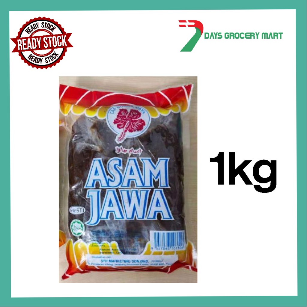 7DAYS: [READY STOCK] ASAM JAWA CAP BUNGA RAYA 1KG/CAP BUNGA RAYA ASAM ...